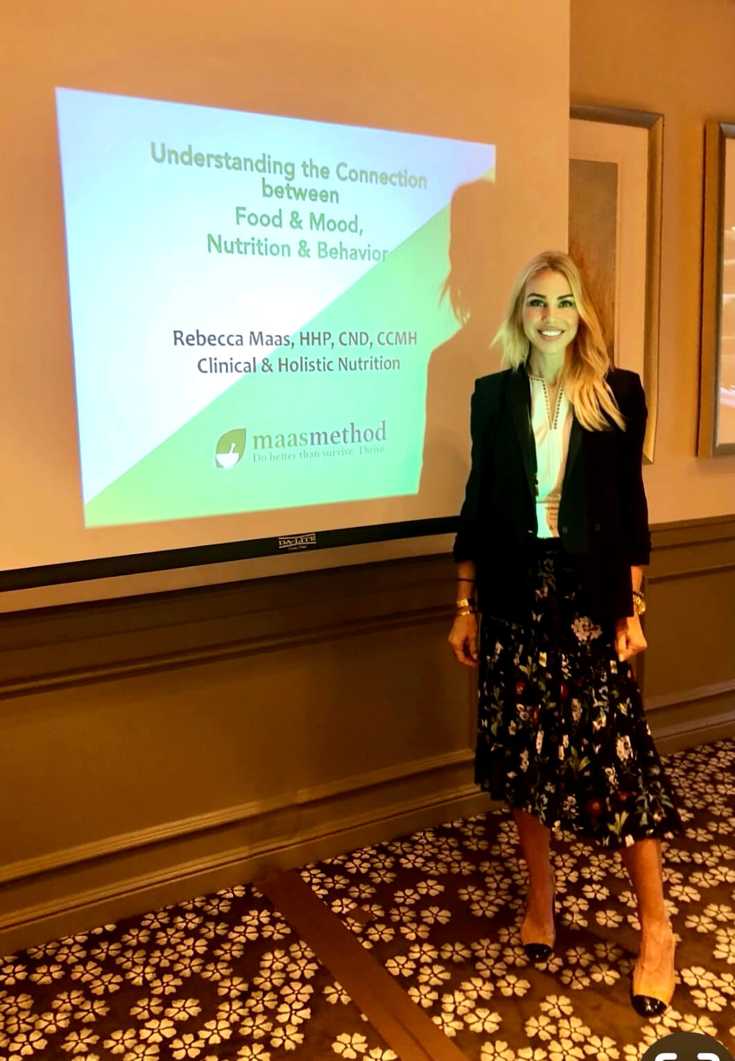 Schedule Rebecca Maas for a Speaking Engagement | Maas Methold